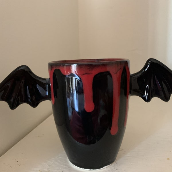 Halloween Mug, Bat Vampire Mug, Halloween Decor - Etsy