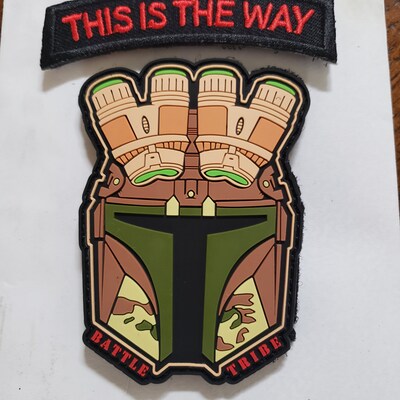 Merc Helmet PVC Patch - Etsy