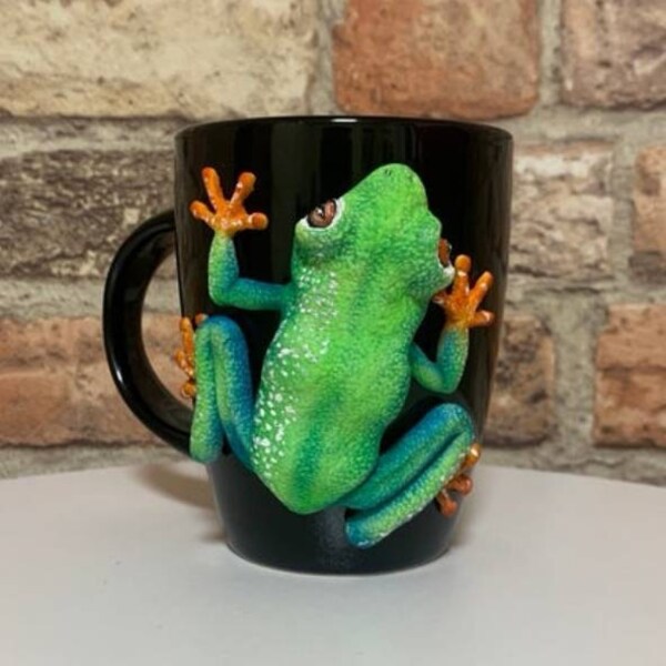 Snail Coffee Cup, Snails Mug, Realistic Snail, Polymer Snails - Etsy