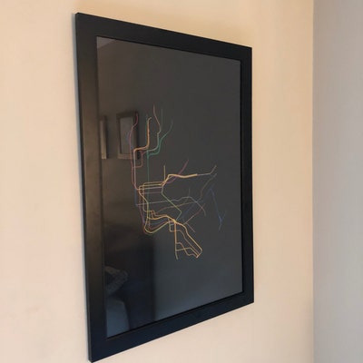 NYC Subway Map RAT VERSION 8.5 X 11 Print - Etsy