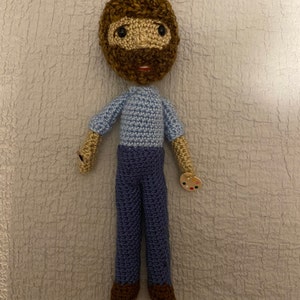 PATTERN PDF Blue Tiger Crochet Doll Pattern Amigurumi | Etsy