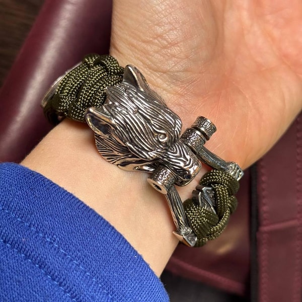 Paracord Monkey Fist Hand Braided Monkey Fist Keychain, Braided ...