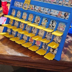 Bluey 2.0 Guessing Game Digital Download Bluey Themed Player Sheets You ...