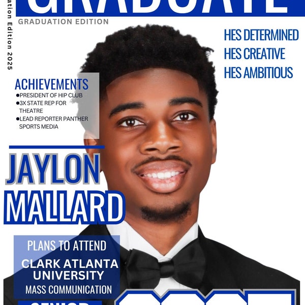 Senior Fan Template | DIY Big Head | Graduation Paddle | Editable ...