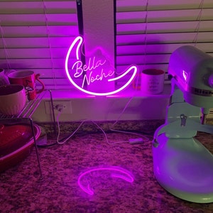Neon Signs Mini Neon Sign Bedroom Custom Name Quate Kids Heart Small ...