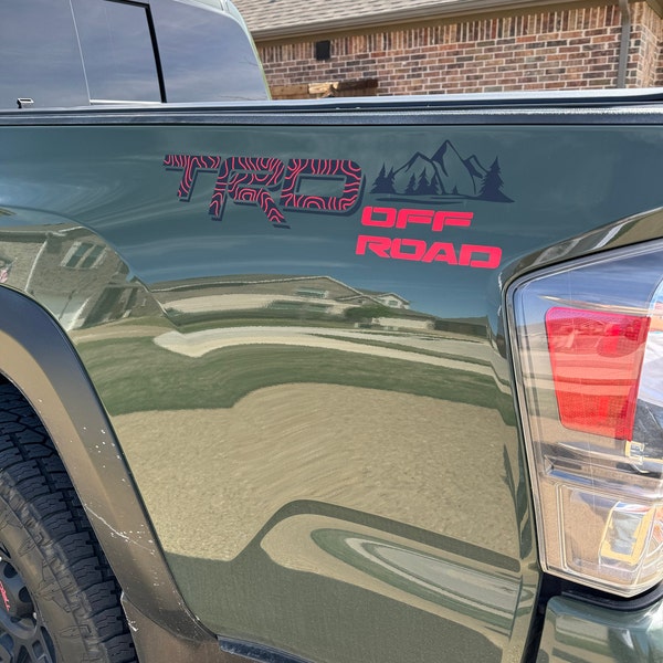 4runner TRD off Road C-post Decal - Hunting / Outdoors / Fishing ...