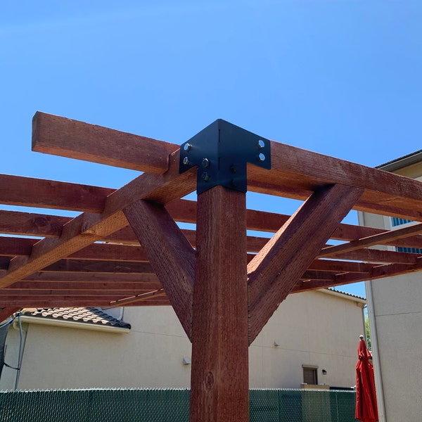 Posthugger™ Outside Corner Brackets AND MORE for 4x4 Wood Posts | Shop ...
