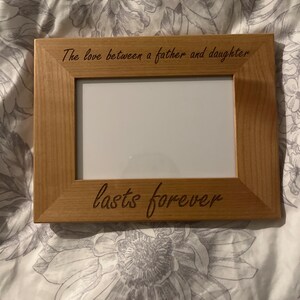 Personalized Add Your Custom Text 4x6 5x7 8x10 Laser Engraved - Etsy
