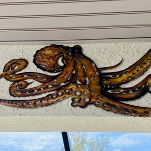 Marlin Chasing Flying Fish Metal Wall Art Metal Fish Art Home | Etsy