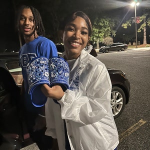 Alpha Kappa Alpha Crocs - Etsy