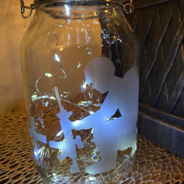 CEMETERY DECORATION With Verse, Memorial Lantern for Grave With Solar ...