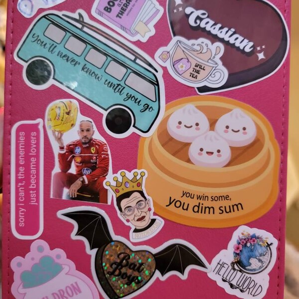 HOLOGRAPHIC or Matte Vinyl Sticker, Decal, Waterproof, David Rose ...