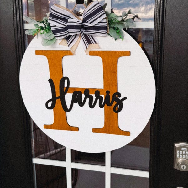 Welcome Signlast Name Signlast Name Door Signlast Name Front Door ...