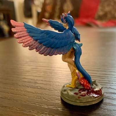 Lot of 3 Harpies Harpy Bird Monsters Mini Miniature Figure 3D Printed ...