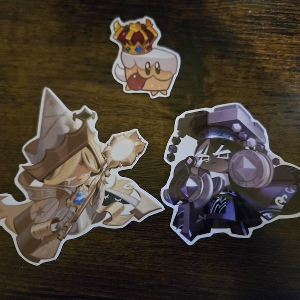 Cookie Run Kingdom Stickers Premium Waterproof Ancient Cookies ...