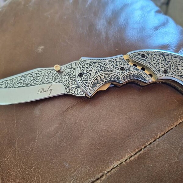 Custom Hand Made Damascus Steel Straight Folding Razor With Shaving ...