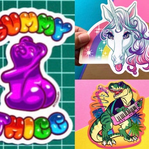 Custom Vinyl Sticker Pack / Custom Multi Sticker Bundle / Sticker Bomb ...