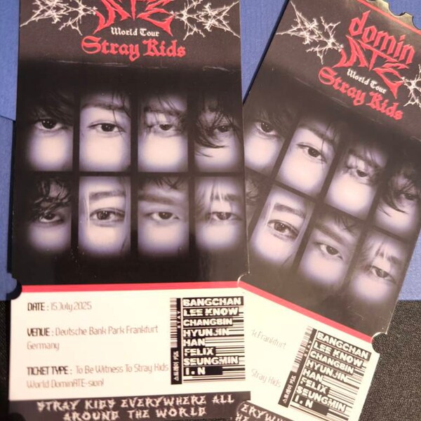 Stray Kids 樂-STAR comflex Lyric Wall Print Rock Star Album Megaverse ...