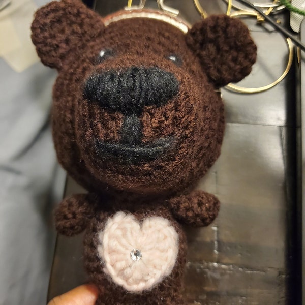 Teddy Bear Coin Purse Crochet Pattern - Etsy