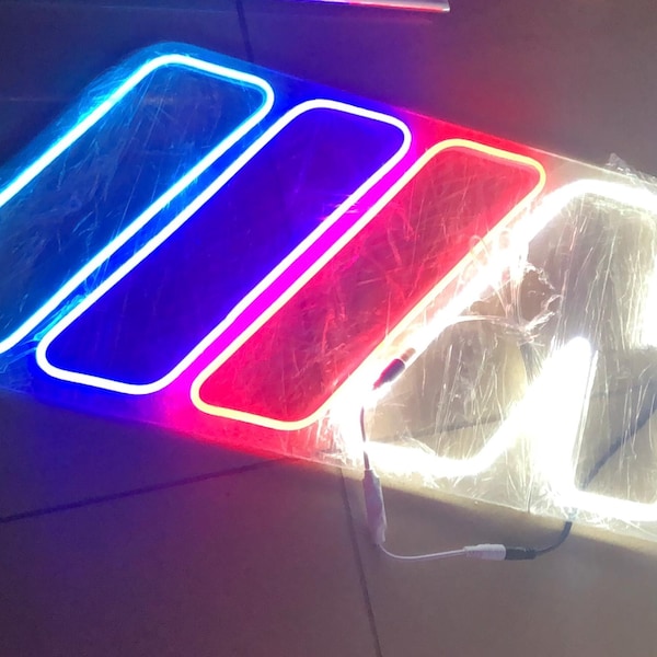 M Logo Neon Sign, M Logo Car Decor, Car Logo Neon Sign, Garage Neon ...