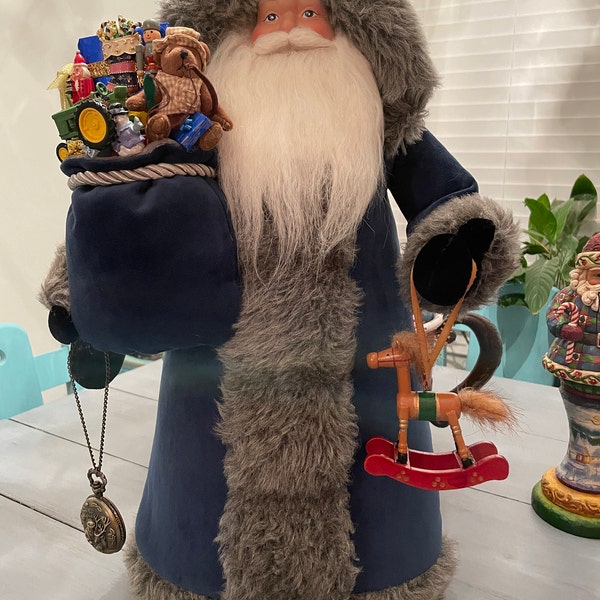 Old World Victorian, Dianes Heirloom Santas, Santa Doll, Handmade Santa ...