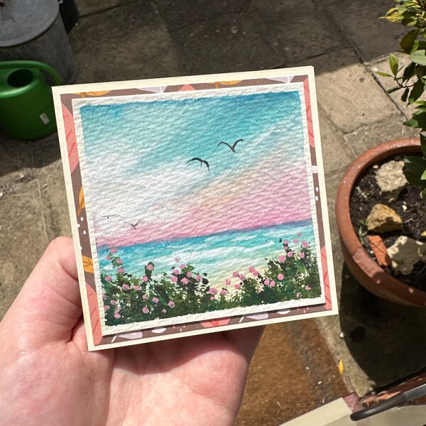 Landscape Litter Art Craft Local Unique Nature Flower Original ...