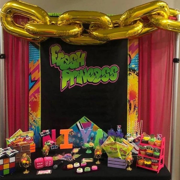 Fresh Princess Banner, Backdrop Banner Step and Repeat, 90s Throwback ...