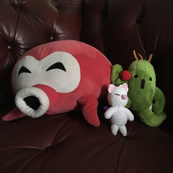 Chocobo & Moogle Crochet Plush: Final Fantasy IX Handmade Soft Toy - Etsy
