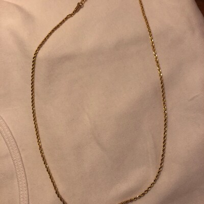 GOLD Chain Necklaces Layering Necklace Vine Chain Twist Chain - Etsy