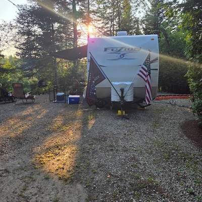 Camper Double Flag Pole Mount RV Flag Holder - Etsy