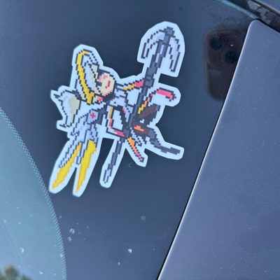 Overwatch 2 Lifeweaver Pixel Spray Vinyl Sticker Decal, Laptop, Phone ...