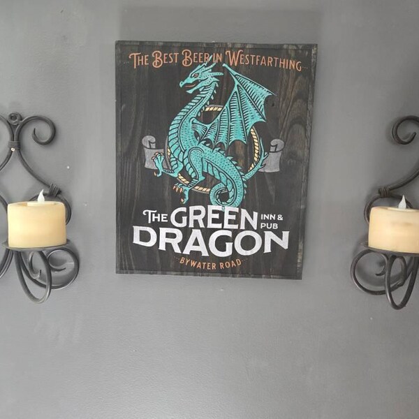 The Burrow Sign- Wizardly Fan Art! - Etsy