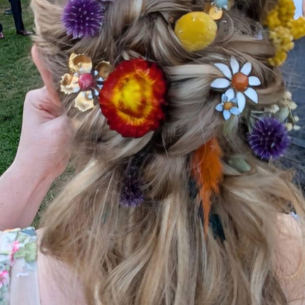 Bespoke Hair Pins - Etsy
