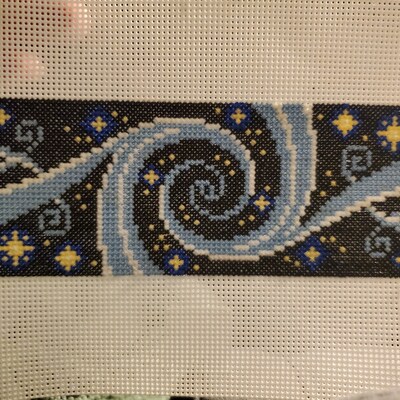 Ivy Cross Stitch Bookmark PDF, Green Leaves Vine Border Digital Pattern - Etsy