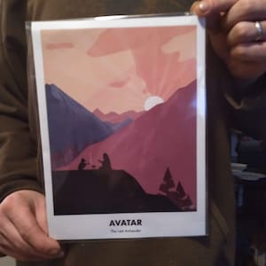 Animation Inspired Minimalist Poster - Etsy