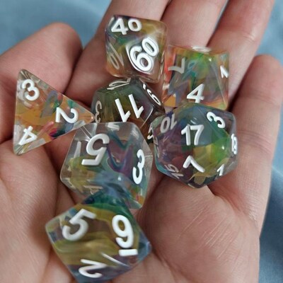 Bard Song Dnd Dice Set for Dungeons and Dragons D20 TTRPG Polyhedral ...