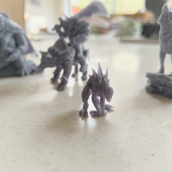 Werewolf Leader Nobles , Werewolves Mini, by My3dprintforge Dnd ...