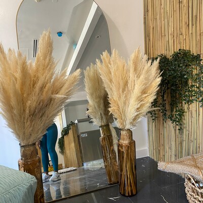 10 Pieces 3ft Pampas Boho Wedding Decor Dried Flower - Etsy