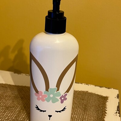 Easter Bunny Soap Pump Liquid Soap Pump Hand Soap Decorative Soap Pump ...