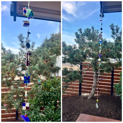 Large 14 Pink and Green Groutless Mirror Mosaic Yinyang. Dazzling Pink ...