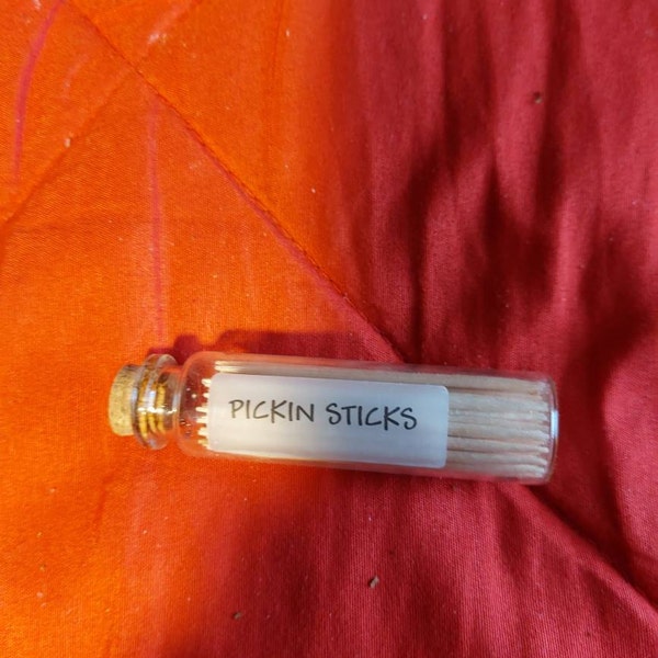 Genuine Porcupine Quill Cowboy Toothpick With Turquoise Beads 4 Inch - Etsy