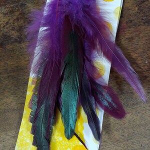 Golden Pheasant Ruff Feather Fringe of Green 2 Yards Trim New - Etsy