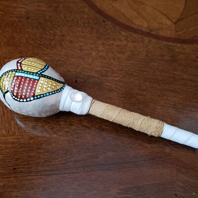 TRADITIONAL PLAINS RATTLE Native American, Music Instrument, Rattle ...