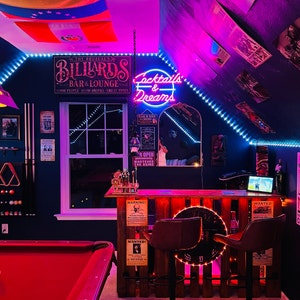 Twitch Channel Streaming Neon Sign Custom LED Sign Game Room or Twitch ...