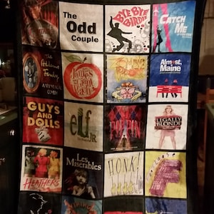Custom Musical Theater Fan Blanket Customize With Your Favorite ...