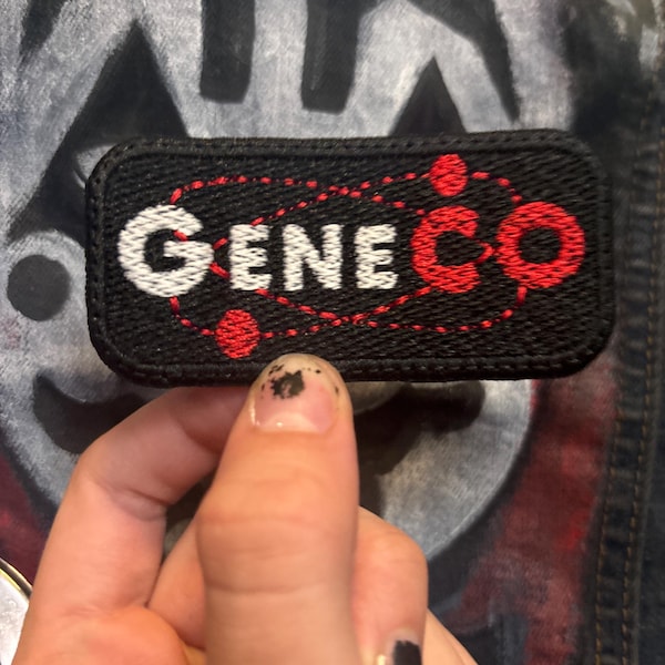 Geneco Glow in the Dark 100% Embroidered Patch, Genetic Company Badge ...
