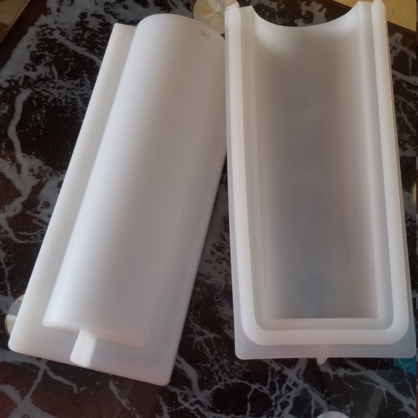 USA Crafters Elements Silicone Column Mold Tube Soap Snap Together 38oz ...