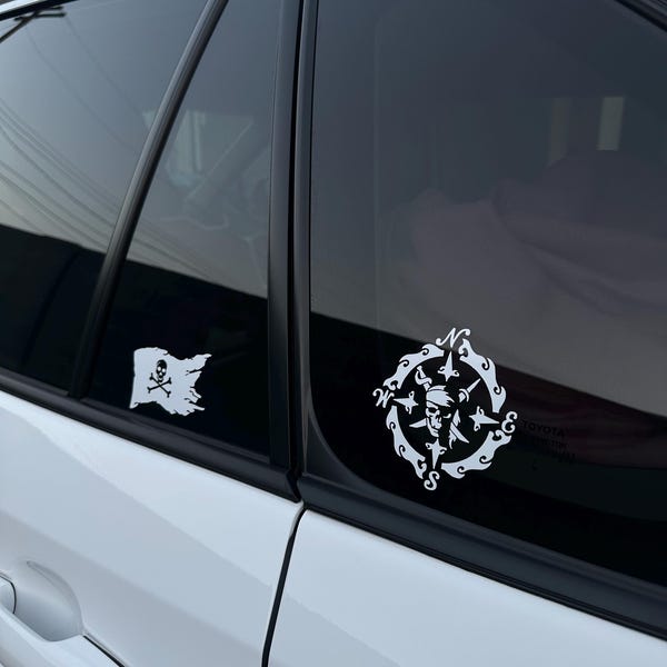 Pirate Decals 4 Pack - Etsy