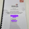 Hardback Thesis Binding: University Dissertation, Buckram Cloth & Gold ...