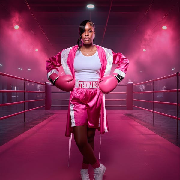 Personalized Satin Boxing Robe and Shorts Set - USA Made - Etsy